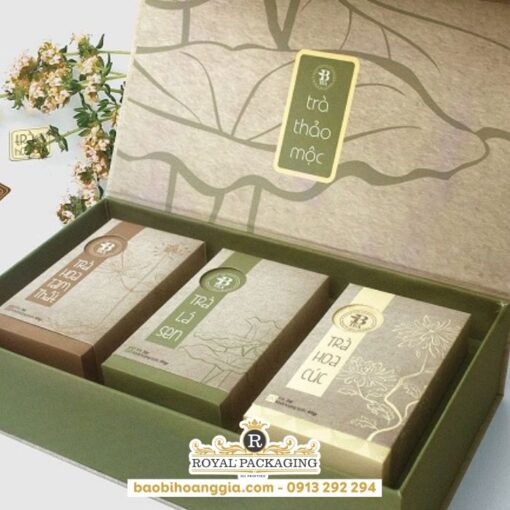 In Hộp Trà Giá Rẻ, Chất Lượng, Miễn Phí Thiết Kế Mẫu - baobihoanggia.com