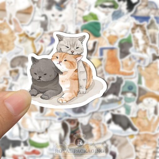 55+ Mẫu Sticker Mèo Cute, Cực Dễ Thương Được Yêu Thích Nhất ...